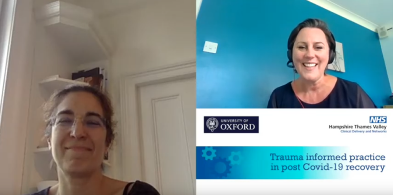Trauma informed practice in post Covid-19 recovery webinar - Welcome